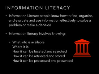 Basics of Information: what it is and what its for | PPT