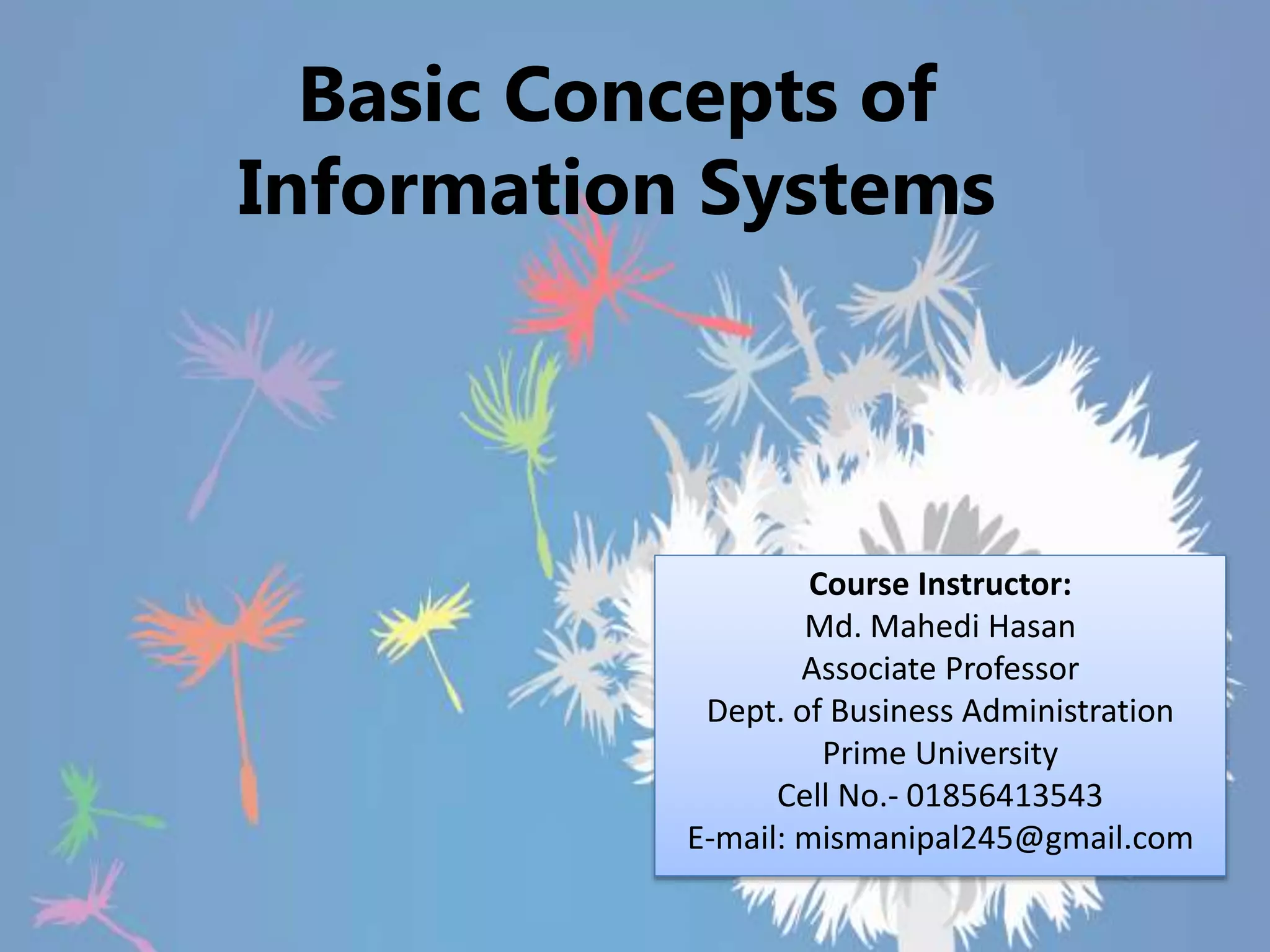 Basics of Information Systems.pptx