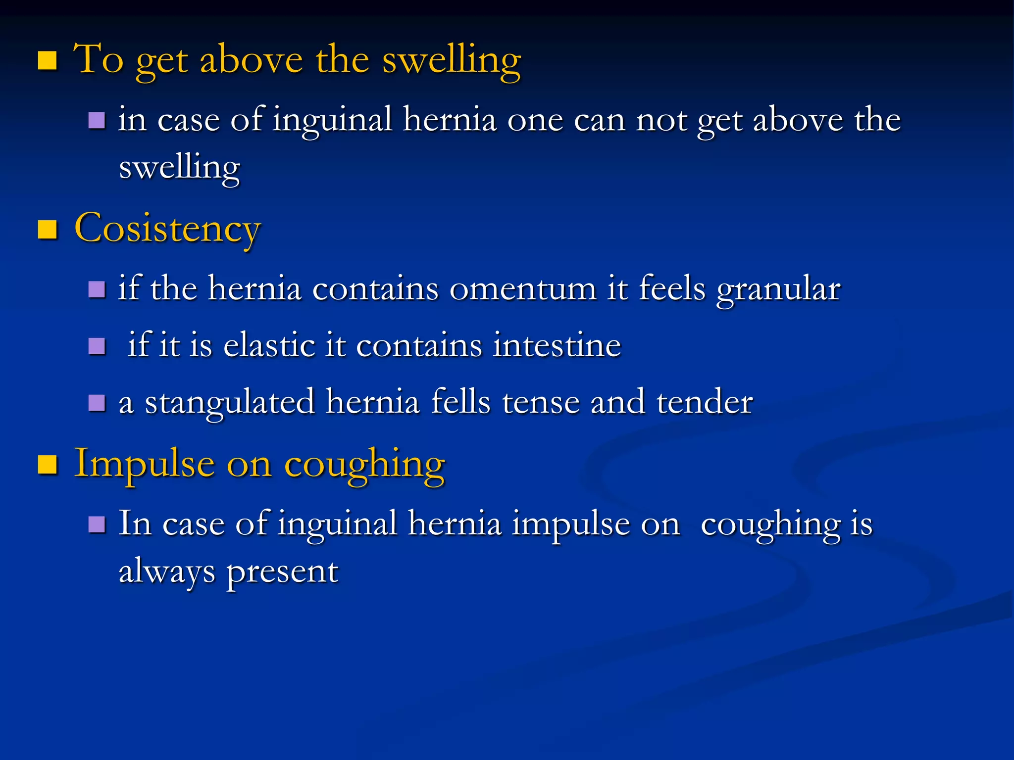 Basics of inguinal hernias | PPT