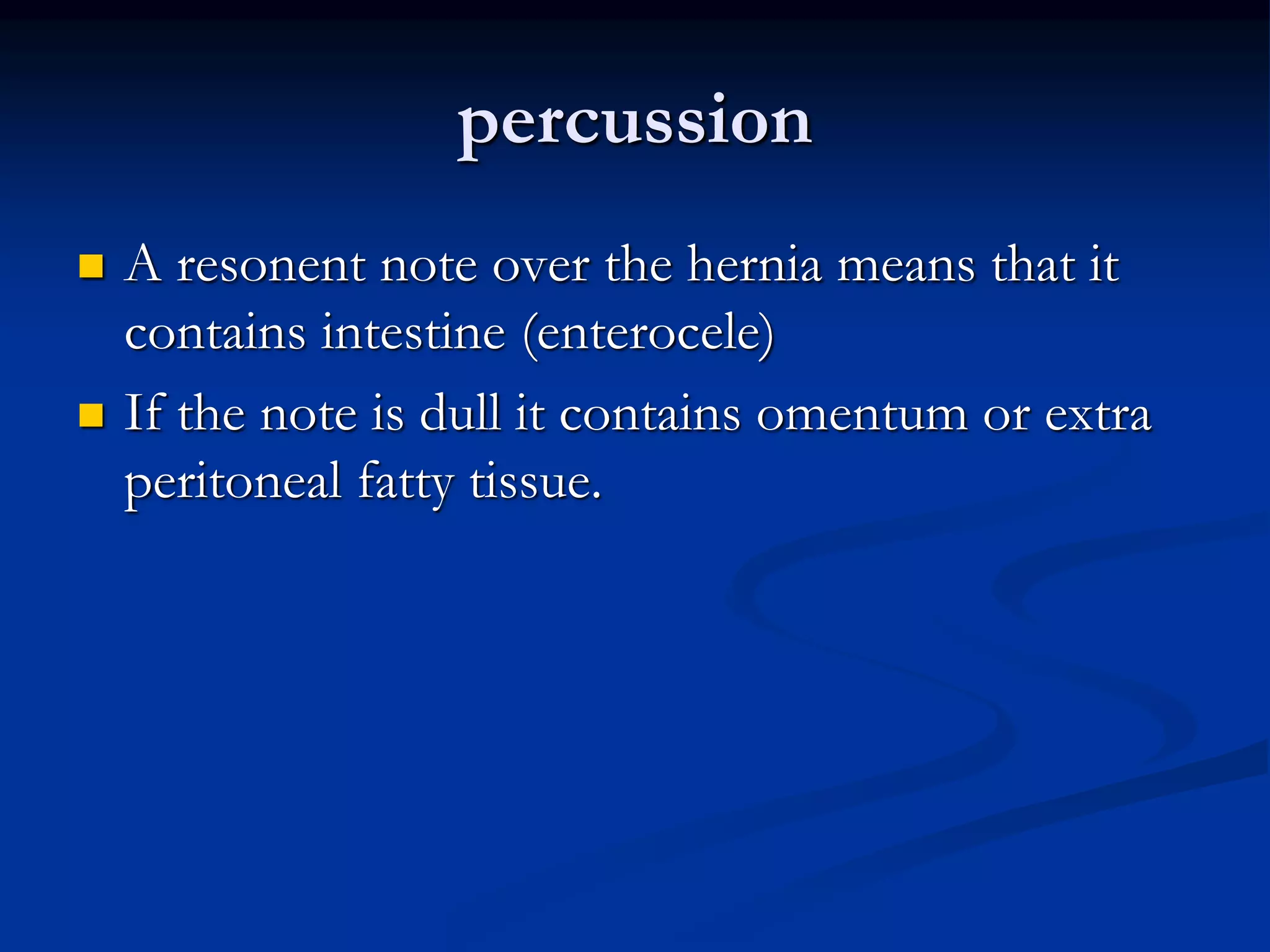 Basics of inguinal hernias | PPT