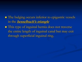 Basics of inguinal hernias | PPT