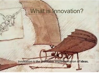 Basics of innovation | PPTX