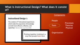 Basics of instructional design | PPT