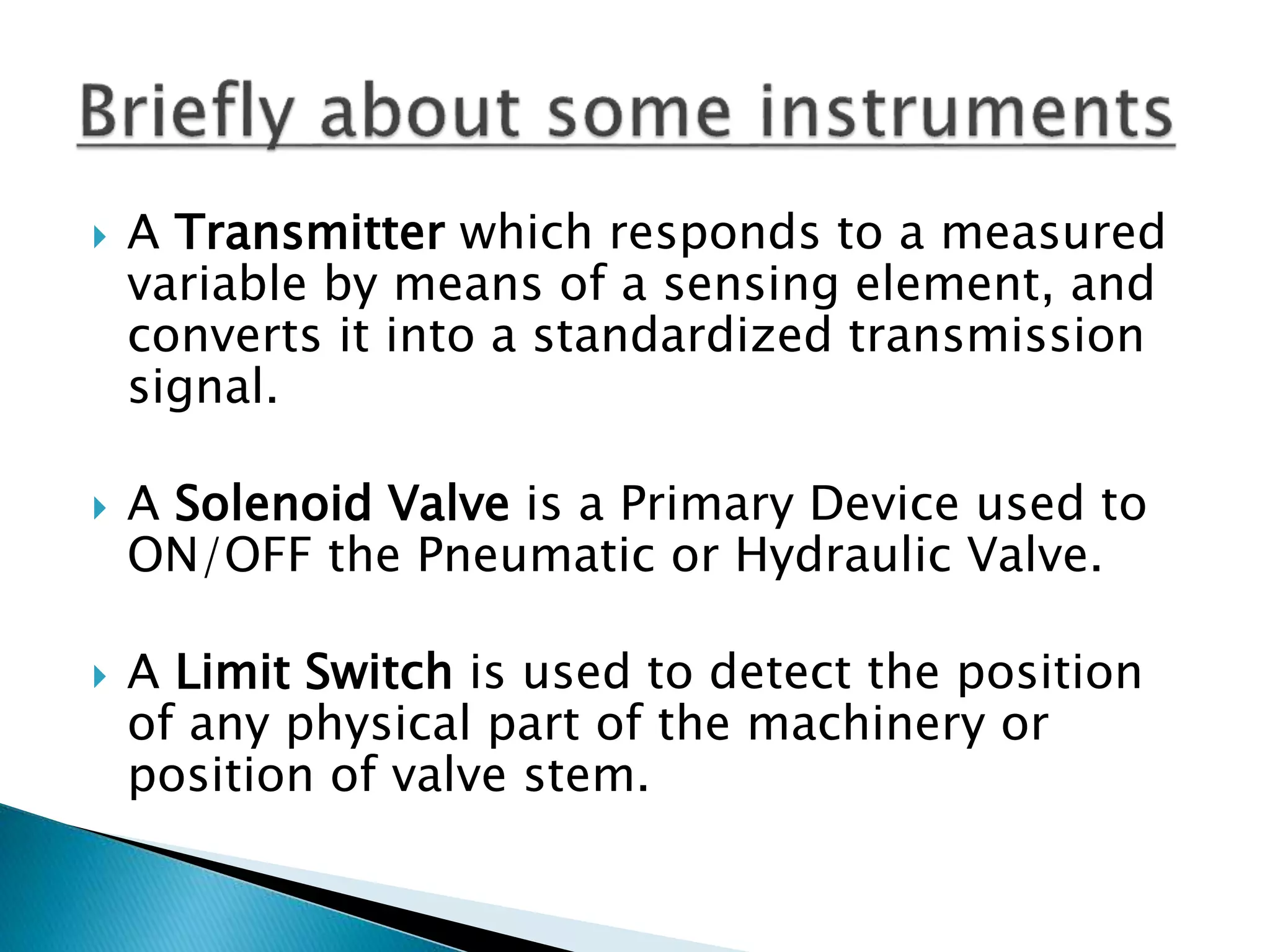 Basics of Instrumentation & Control.pptx