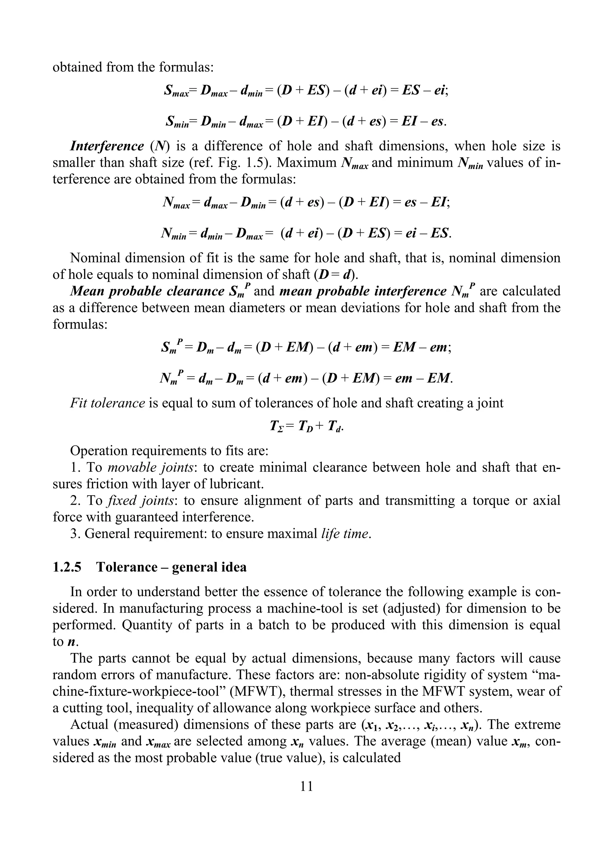Basics of interchangeability | PDF