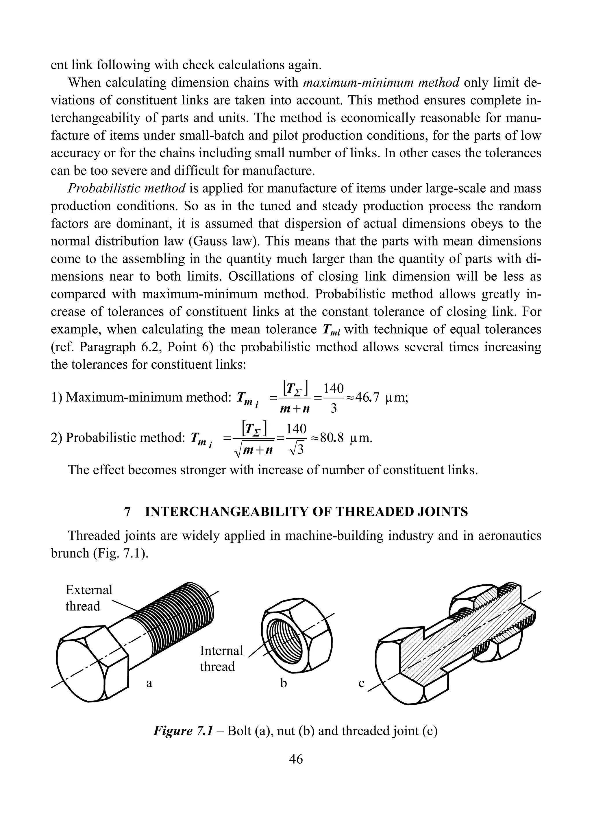 Basics of interchangeability | PDF | Physics | Science