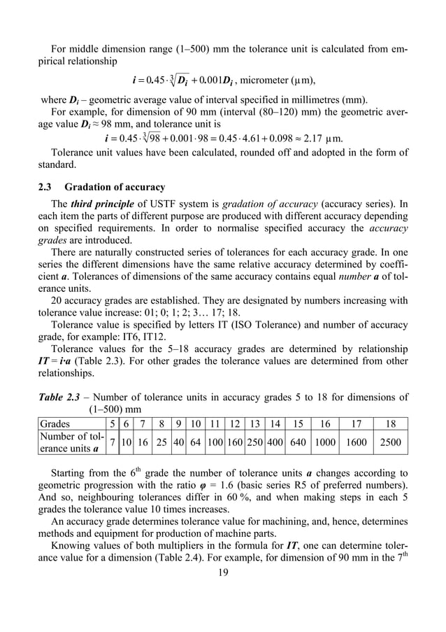 Basics of interchangeability | PDF | Physics | Science