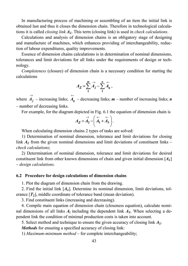 Basics of interchangeability | PDF | Physics | Science