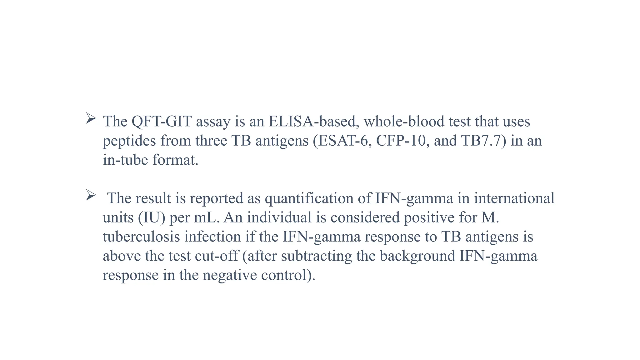 Basics of Interferon-gamma release assays (IGRAs).pptx