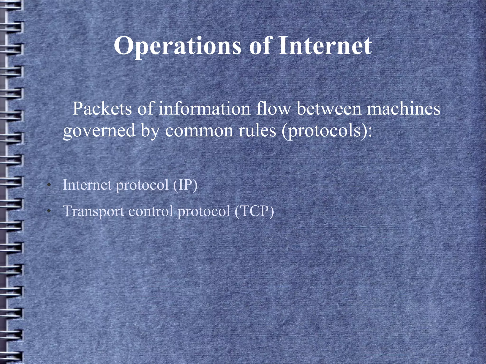 Basic's of internet | ODP