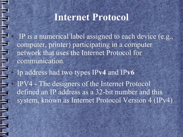 Basic's of internet | ODP