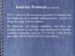 Basic's of internet | ODP