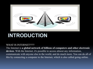Basics of internet.pptx........................... | PPTX