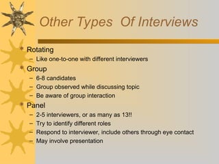 Basics of Interview..................ppt
