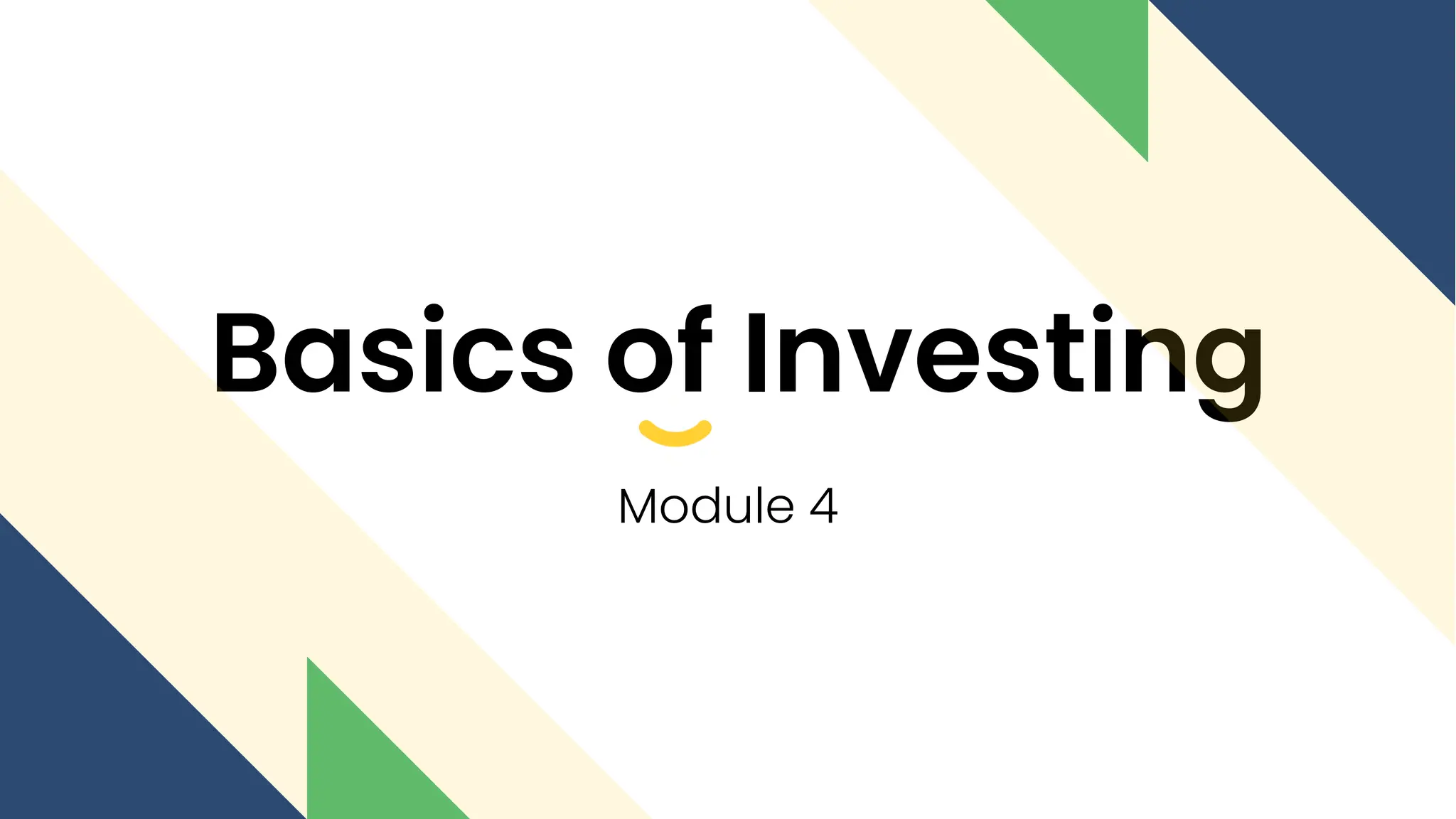 Basics of Investment Module 4 for Financial Literacy | PPTX