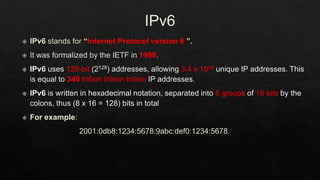 Basics of IP Address | PPT