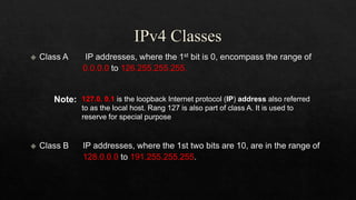 Basics of IP Address | PPT