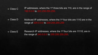 Basics of IP Address | PPT