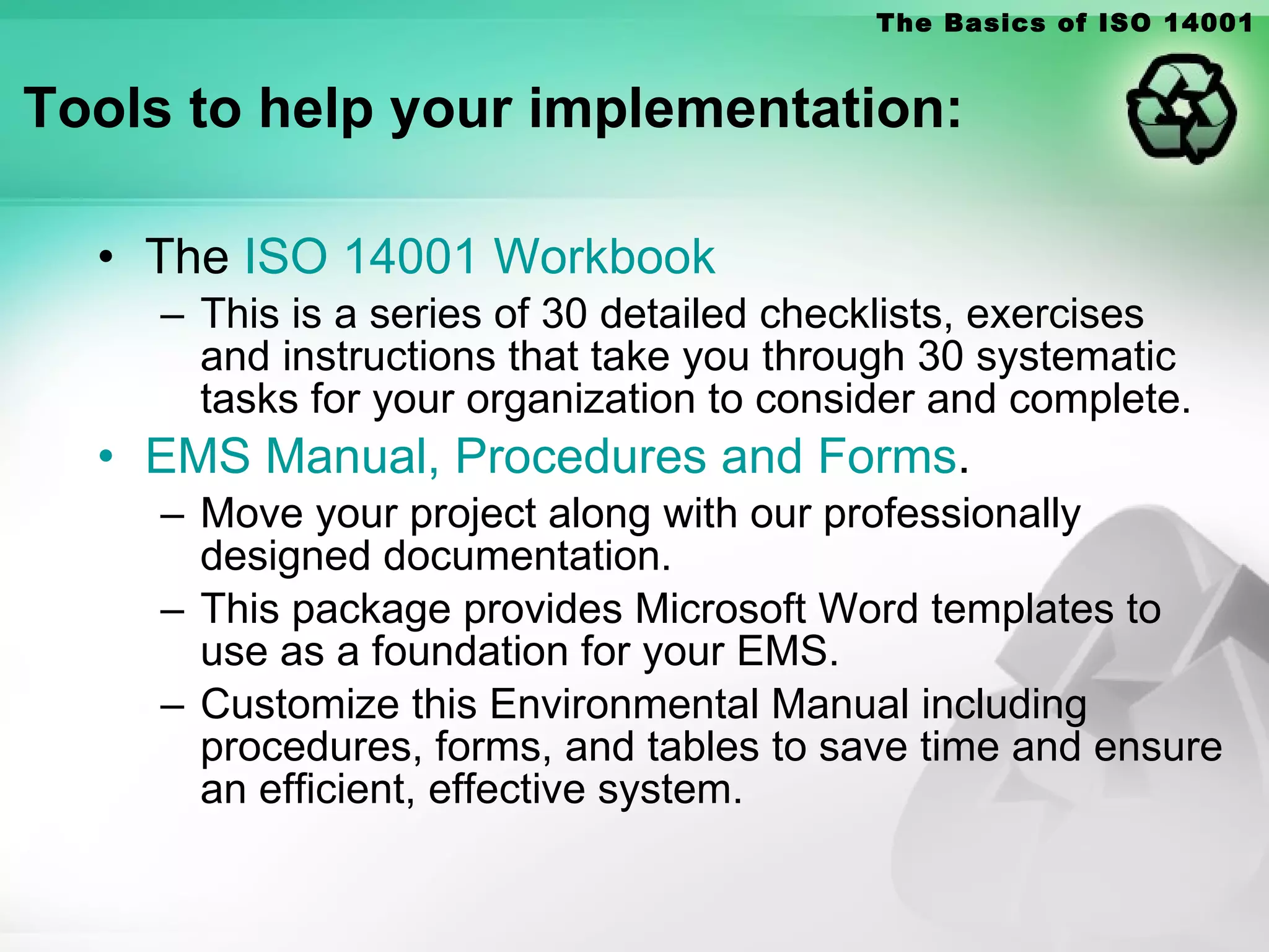 Basics Of ISO 14001 | PPS