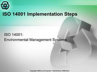 Basics Of ISO 14001 | PPS