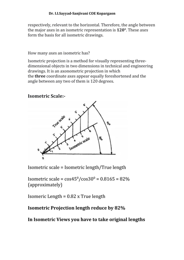 Basics of Isometric Views and drawings in EG | PDF