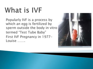 Basics of IVF for GP | PPT