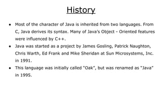 Basics of java | PDF