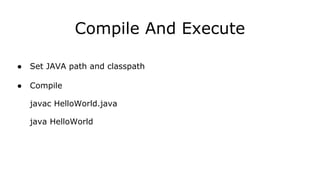 Basics of java | PDF
