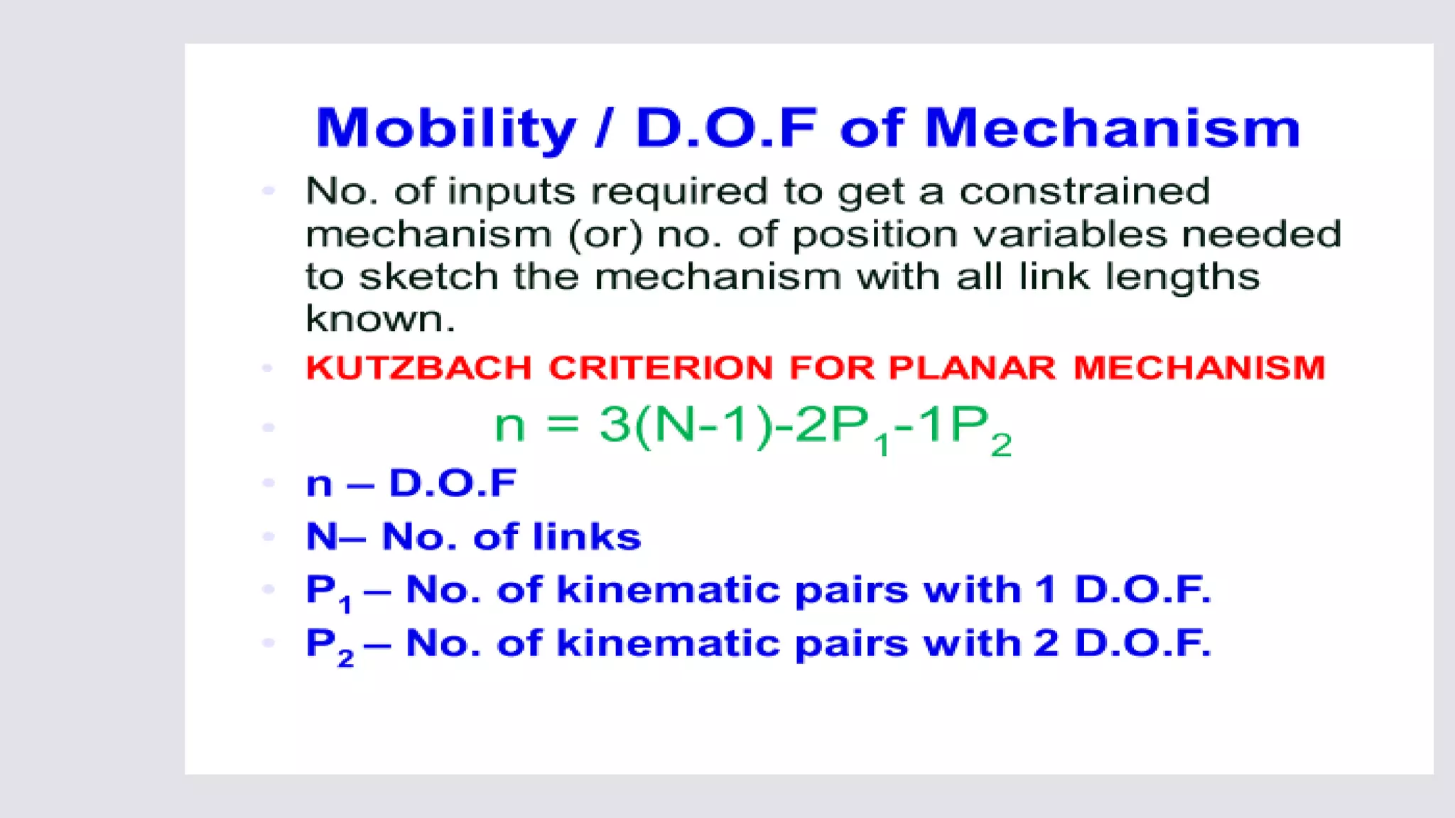 Basics of kinematics mechanism | PDF