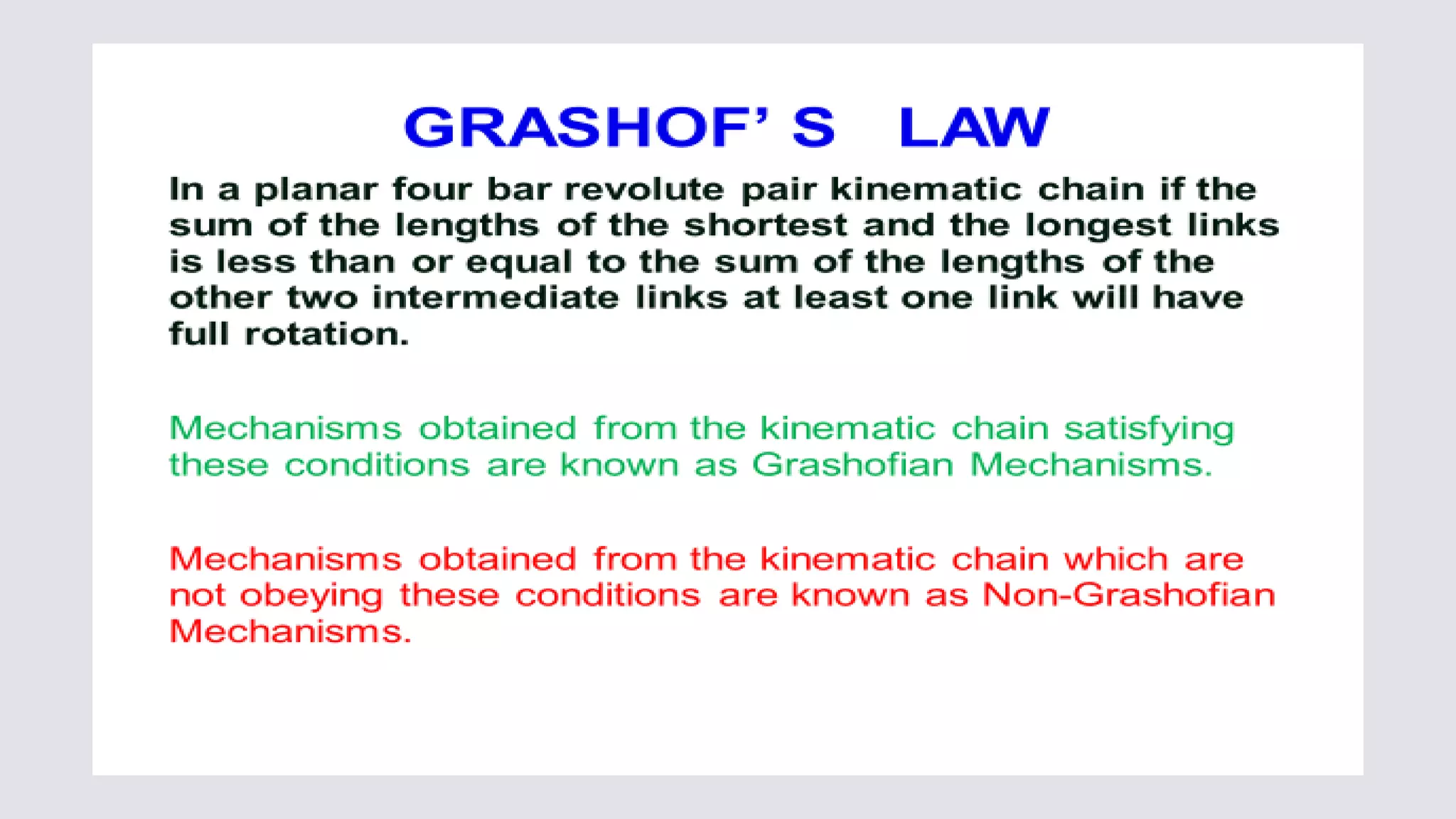 Basics of kinematics mechanism | PPT