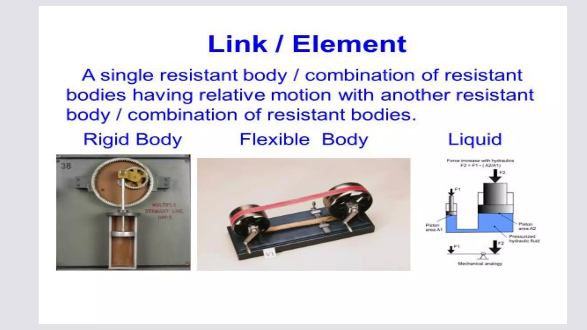 Basics of kinematics mechanism | PPT