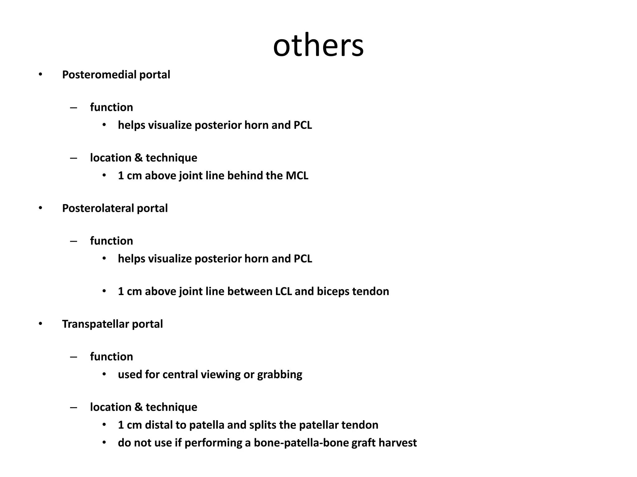 Basics of knee arthroscopy for the beginners | PPTX