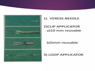 BASICS OF LAPAROSCOPY.ppt m.s general surgery, fellow in minimal access ...