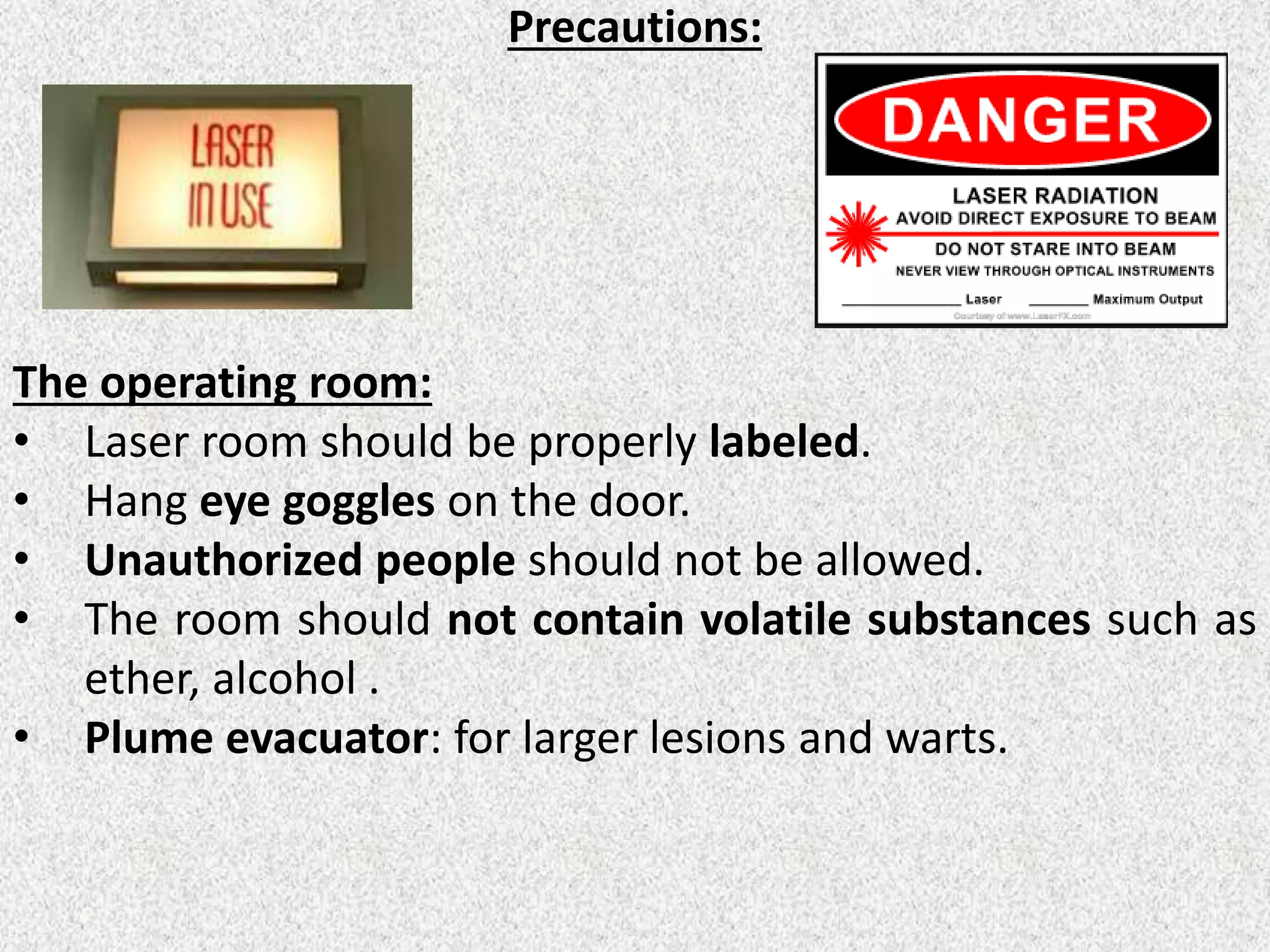 Basics of lasers | PPTX