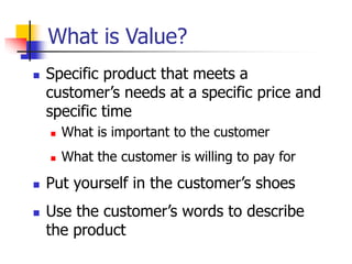 Basics of lean | PPT