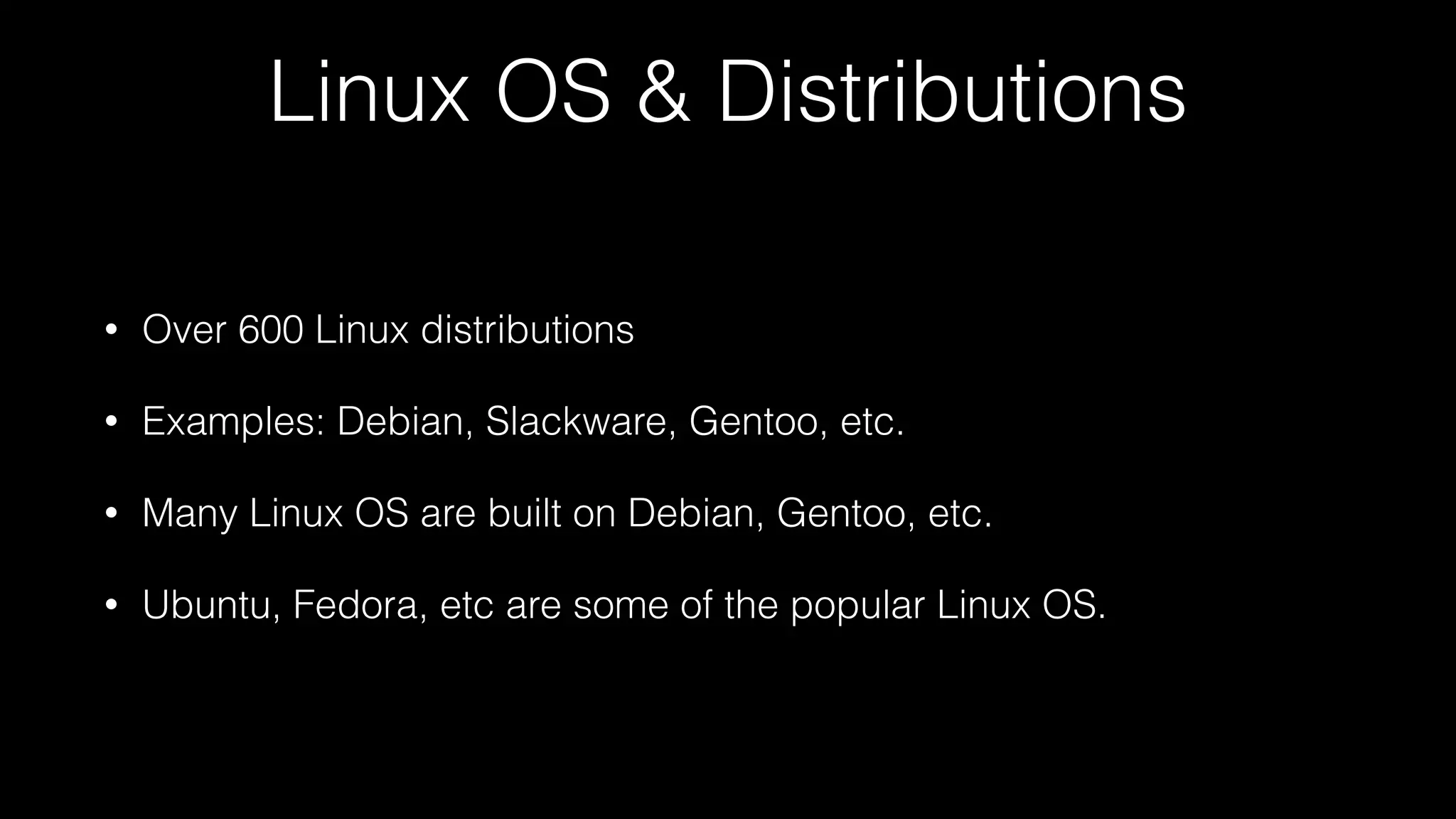 Basics of Linux | PPT
