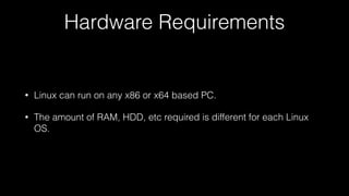 Basics of Linux | PPT
