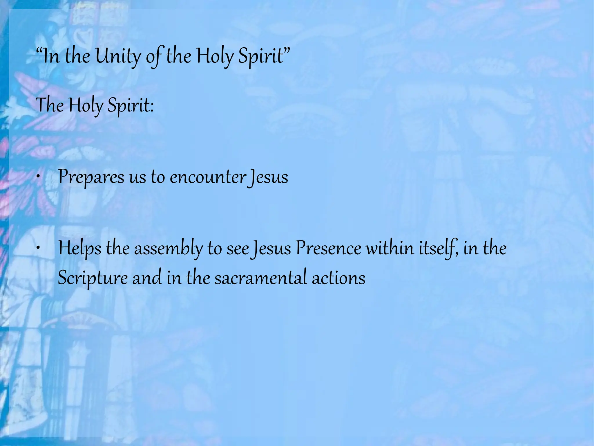 Basics of Liturgy for Lay Ministers.pptx | Christianity | Religion ...