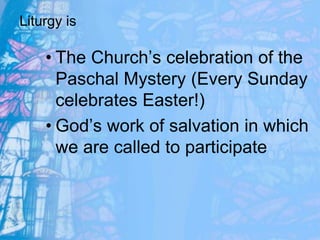 Basics of Liturgy for Lay Ministers.pptx