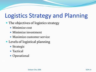 Basics of logistics and supply chain.ppt