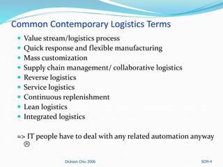 Basics of logistics and supply chain.ppt