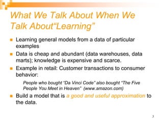 Basics of machine learning | PPT