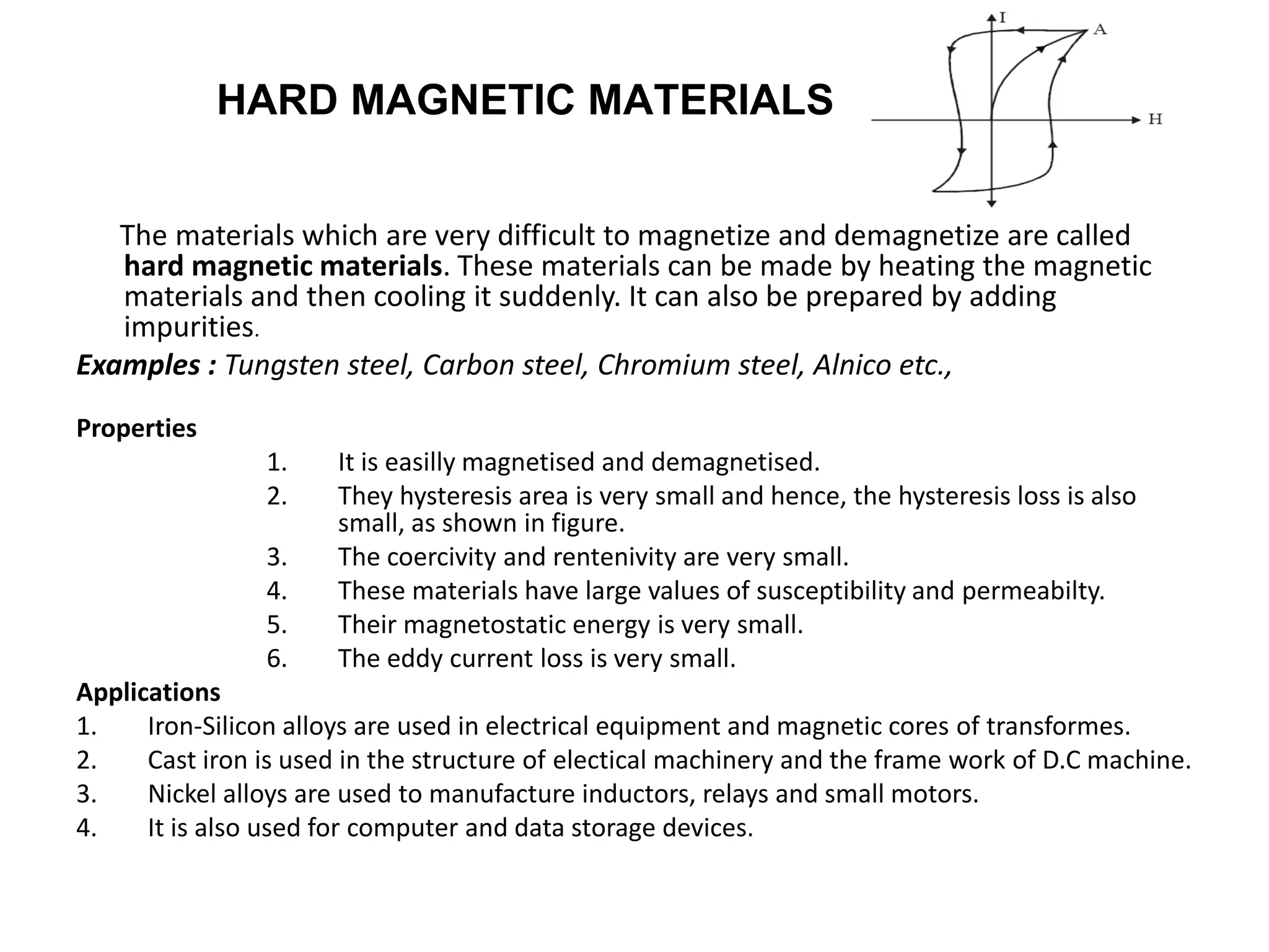 Basics of magnetic materials | PPTX
