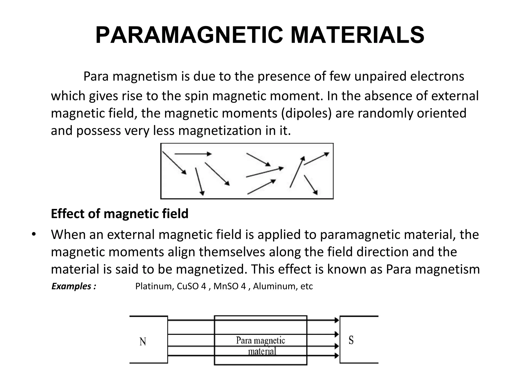 Basics of magnetic materials | PPTX