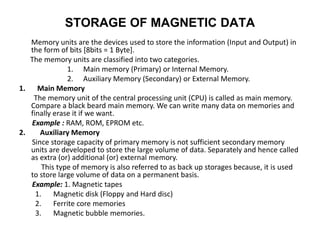 Basics of magnetic materials | PPTX