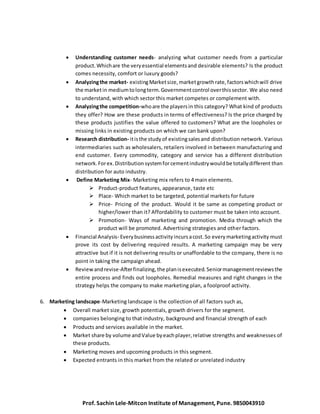 Basics of marketing student notes-sachin lele | PDF