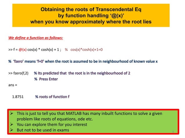 Basics of MATLAB programming | PDF | Physics | Science