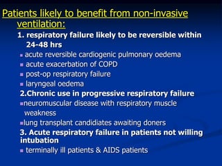 Basics of mechanical ventilation | PPSX