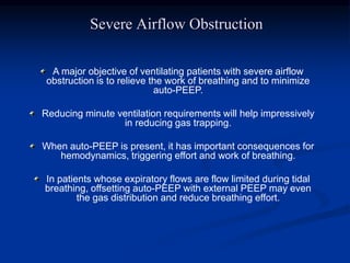 Basics of mechanical ventilation | PPSX
