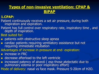 Basics of mechanical ventilation | PPSX
